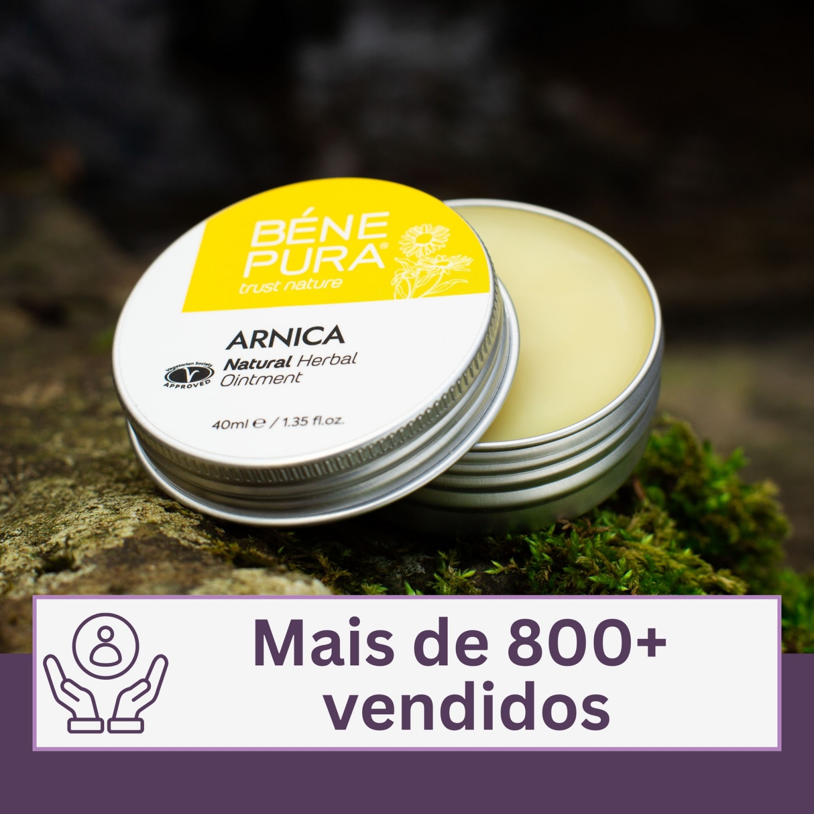 ᐉ Pomada para Contusões e Musculos com Arnica - 40ml - Benepura.pt