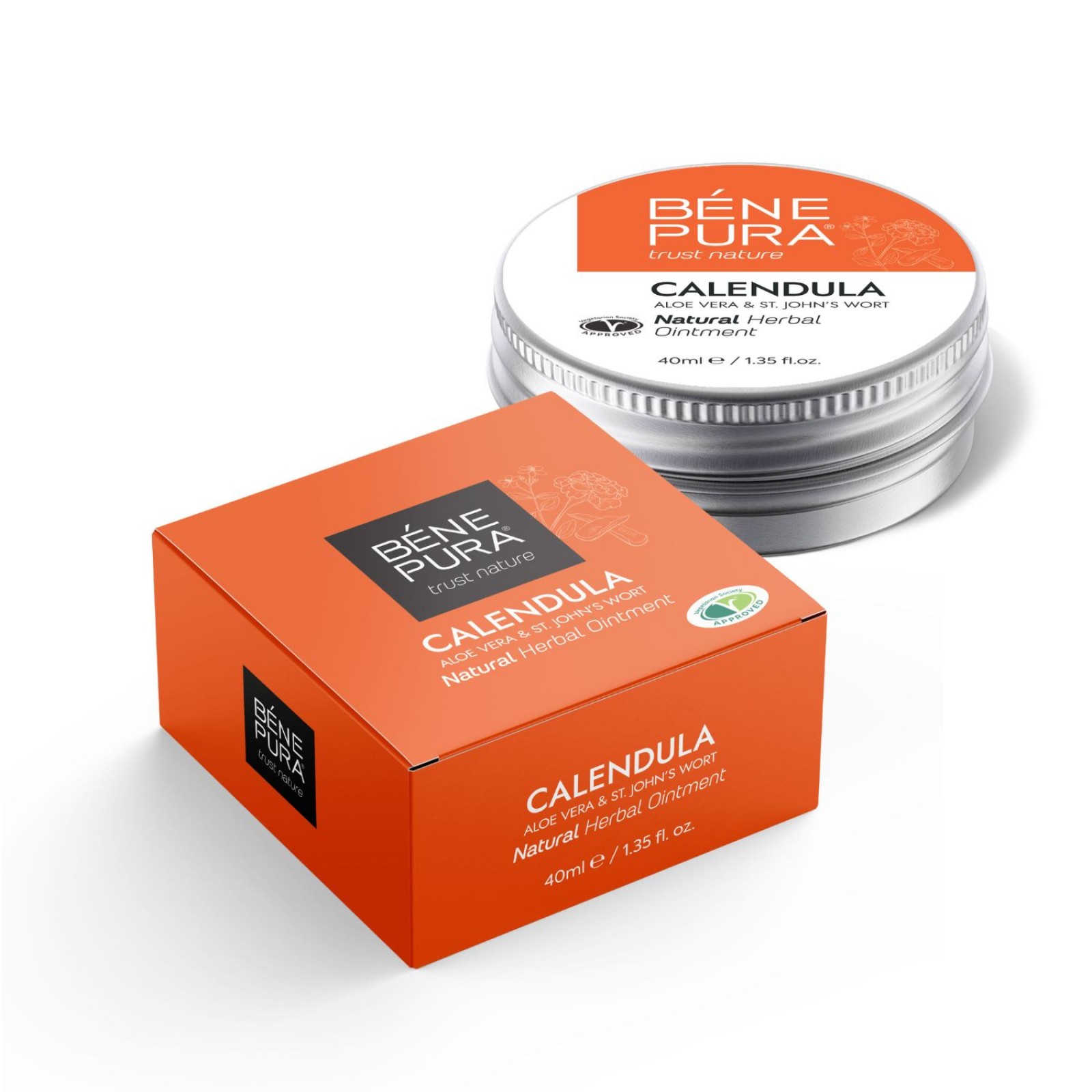 ᐉ Pomada para Queimaduras e Feridas com Calêndula, Aloe Vera e Erva de ...